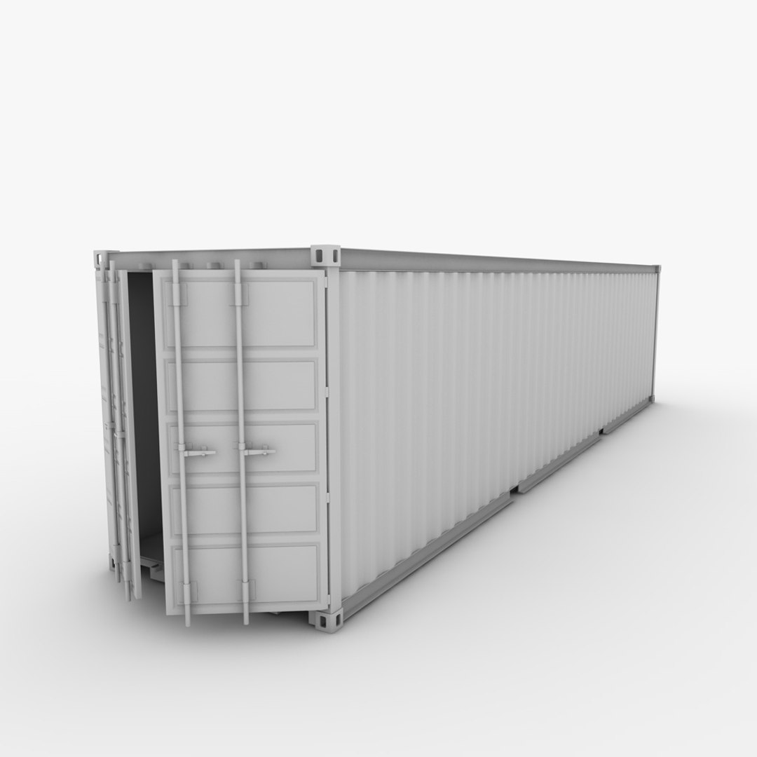 Shipping Container 3d 3ds
