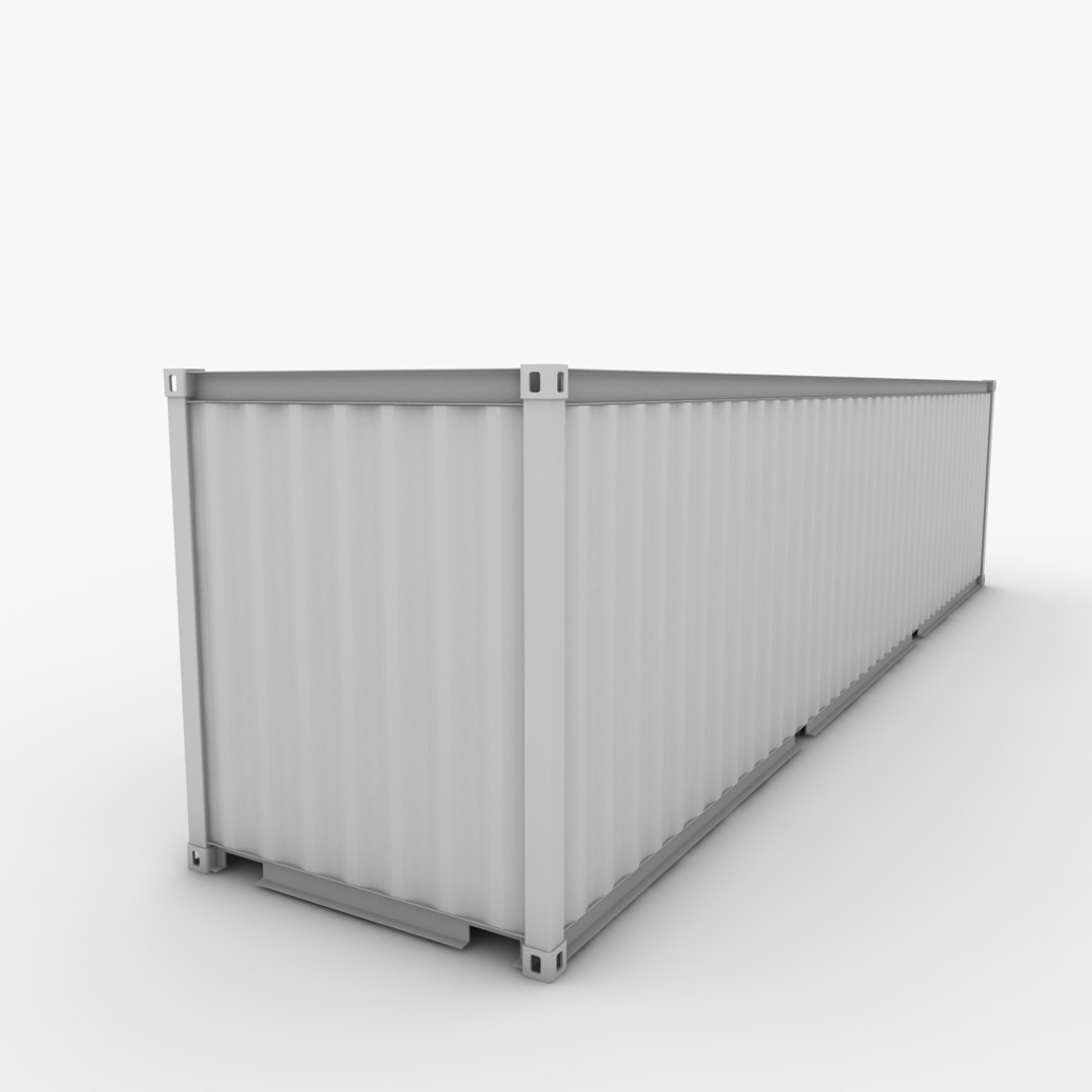Shipping Container 3d 3ds