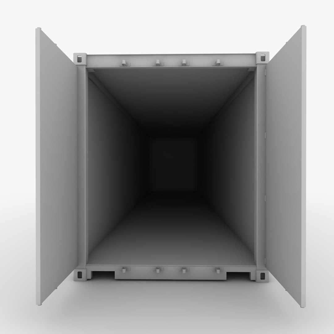 Shipping Container 3d 3ds