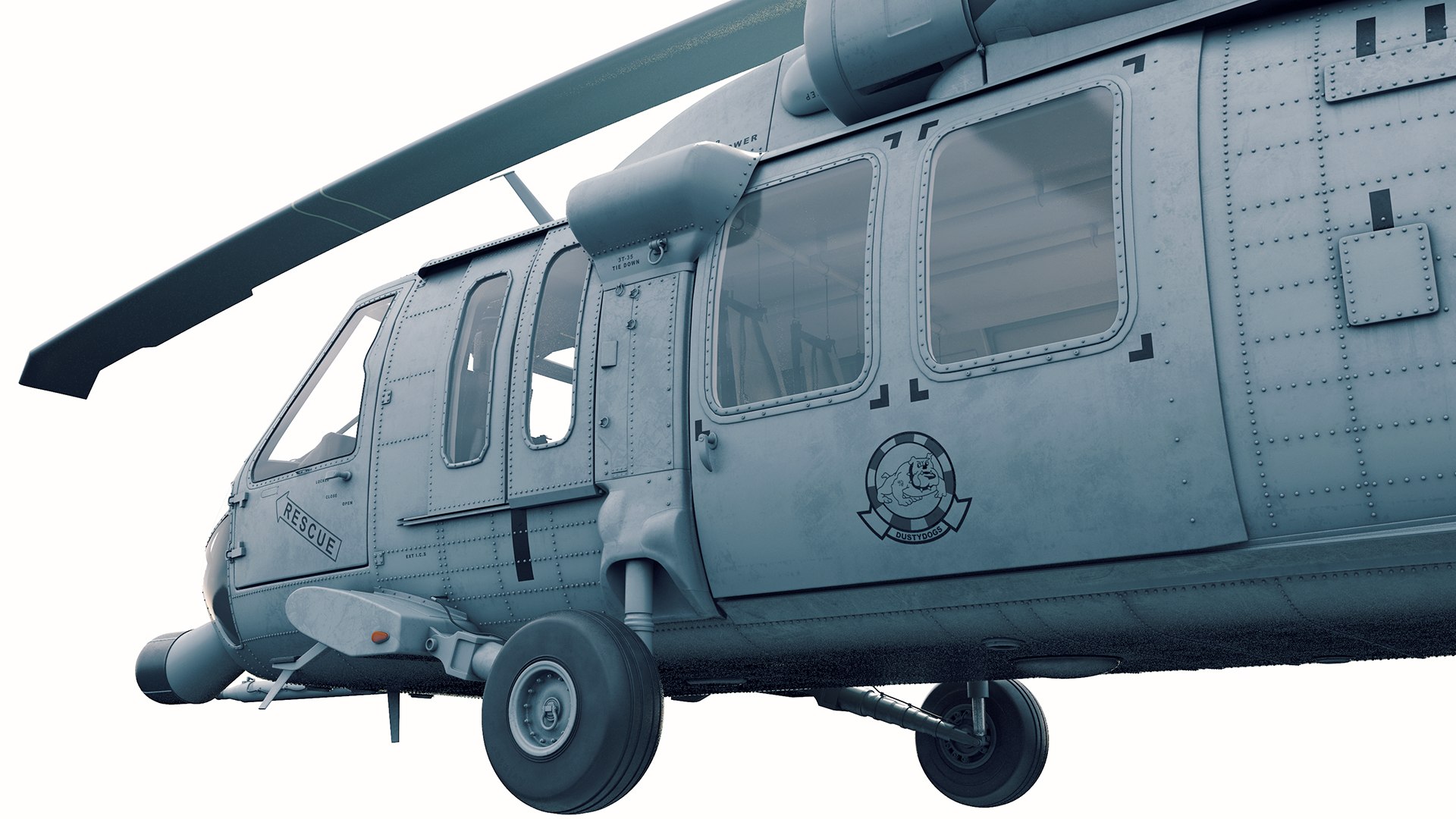 Pave Hawk Helicopter 3D Model - TurboSquid 2305140