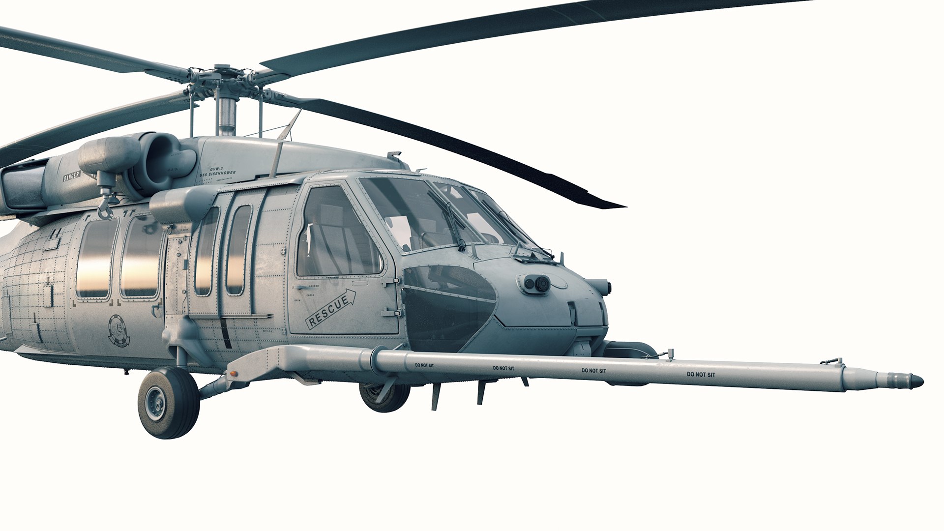 Pave Hawk Helicopter 3D Model - TurboSquid 2305140