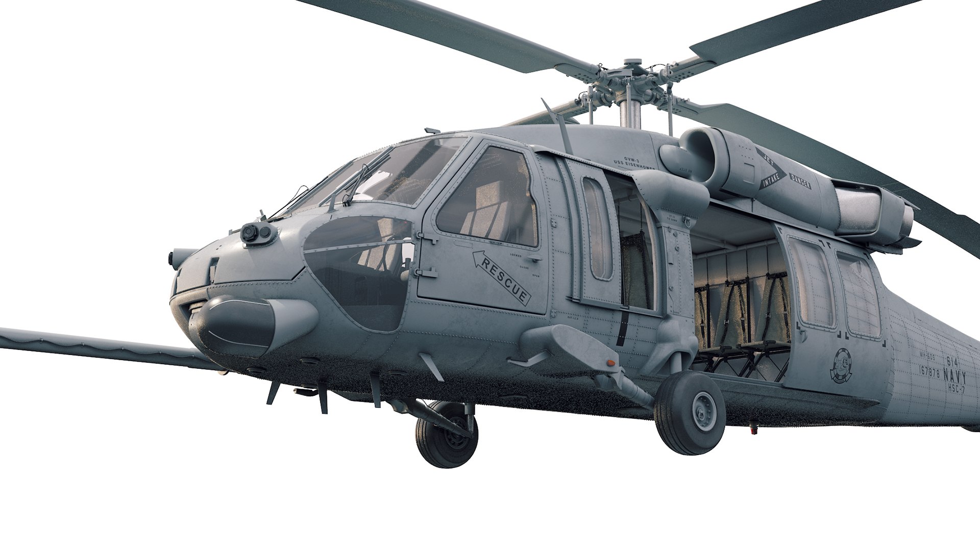 Pave Hawk Helicopter 3D Model - TurboSquid 2305140