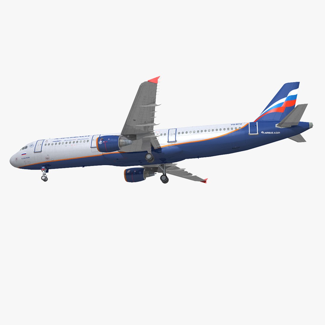 3D Model Airbus A-321 6 Liveries - TurboSquid 1369427