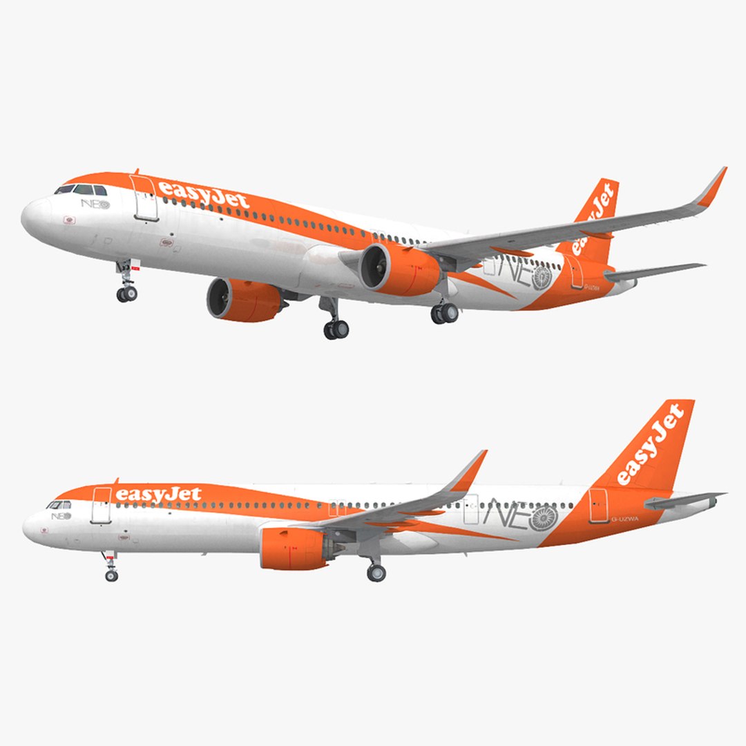 3D Model Airbus A-321 6 Liveries - TurboSquid 1369427
