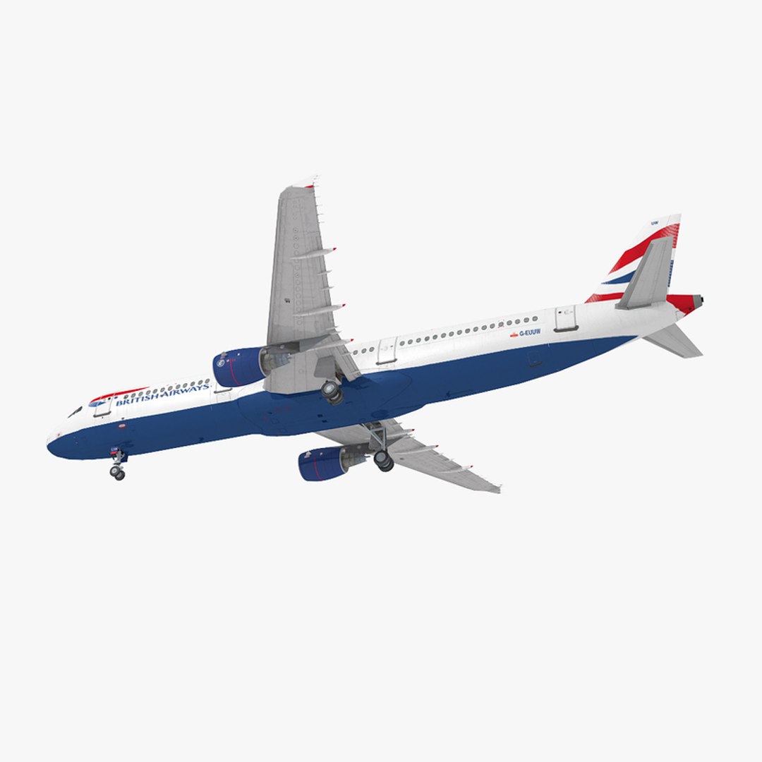 3D Model Airbus A-321 6 Liveries - TurboSquid 1369427