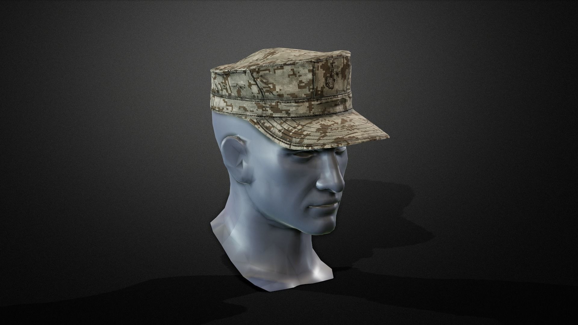 8pointcover Hat 3D Model - TurboSquid 1464981