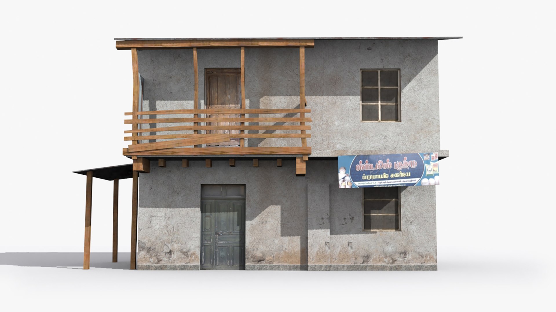 3D Slum Shanty Hut - TurboSquid 1666037