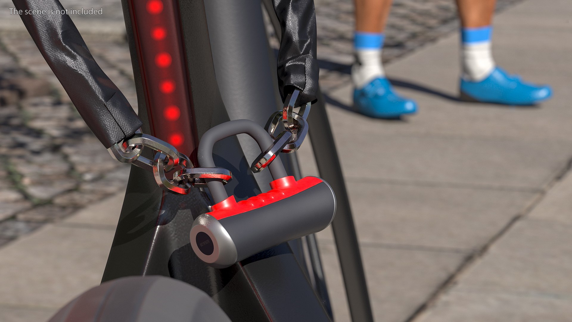 Heavy Duty Bike Chain 3D - TurboSquid 1653245