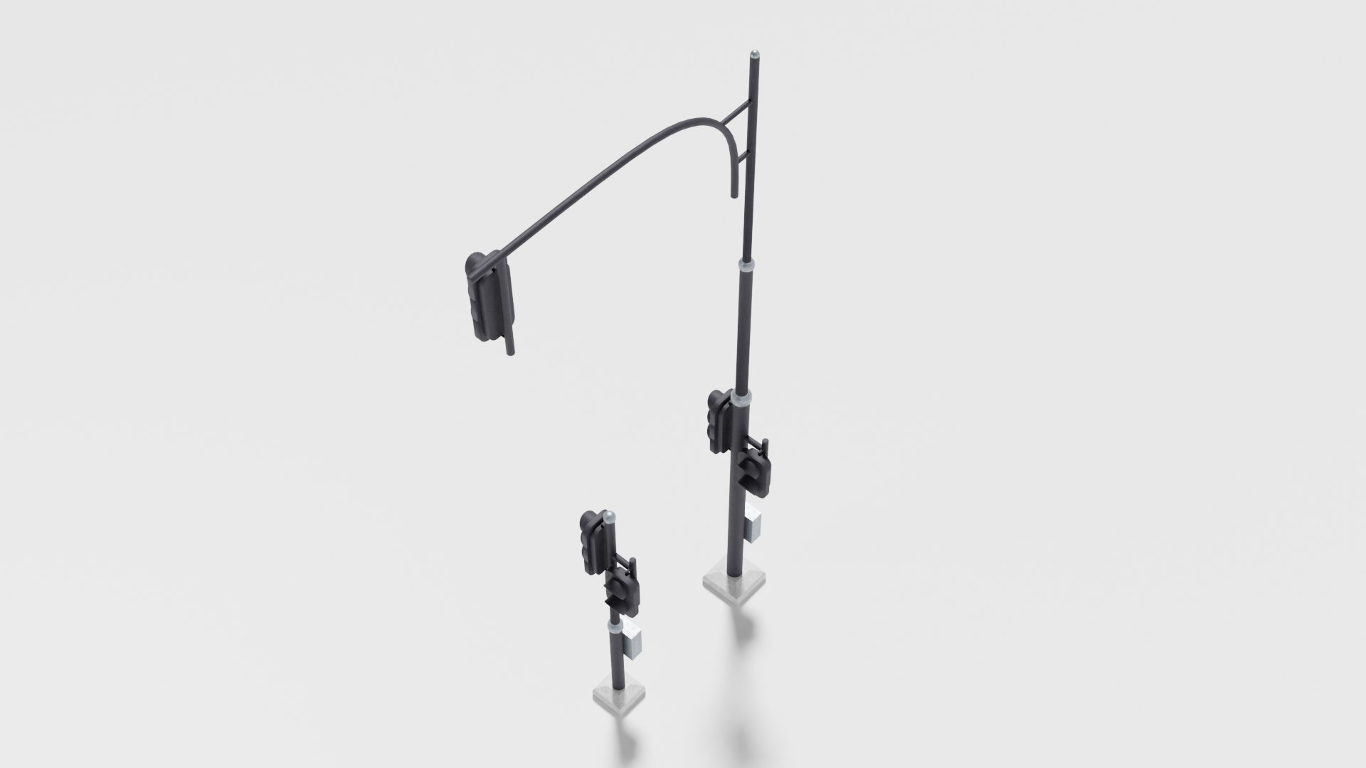 Street Traffic Stop Lights 3D Model - TurboSquid 1777603