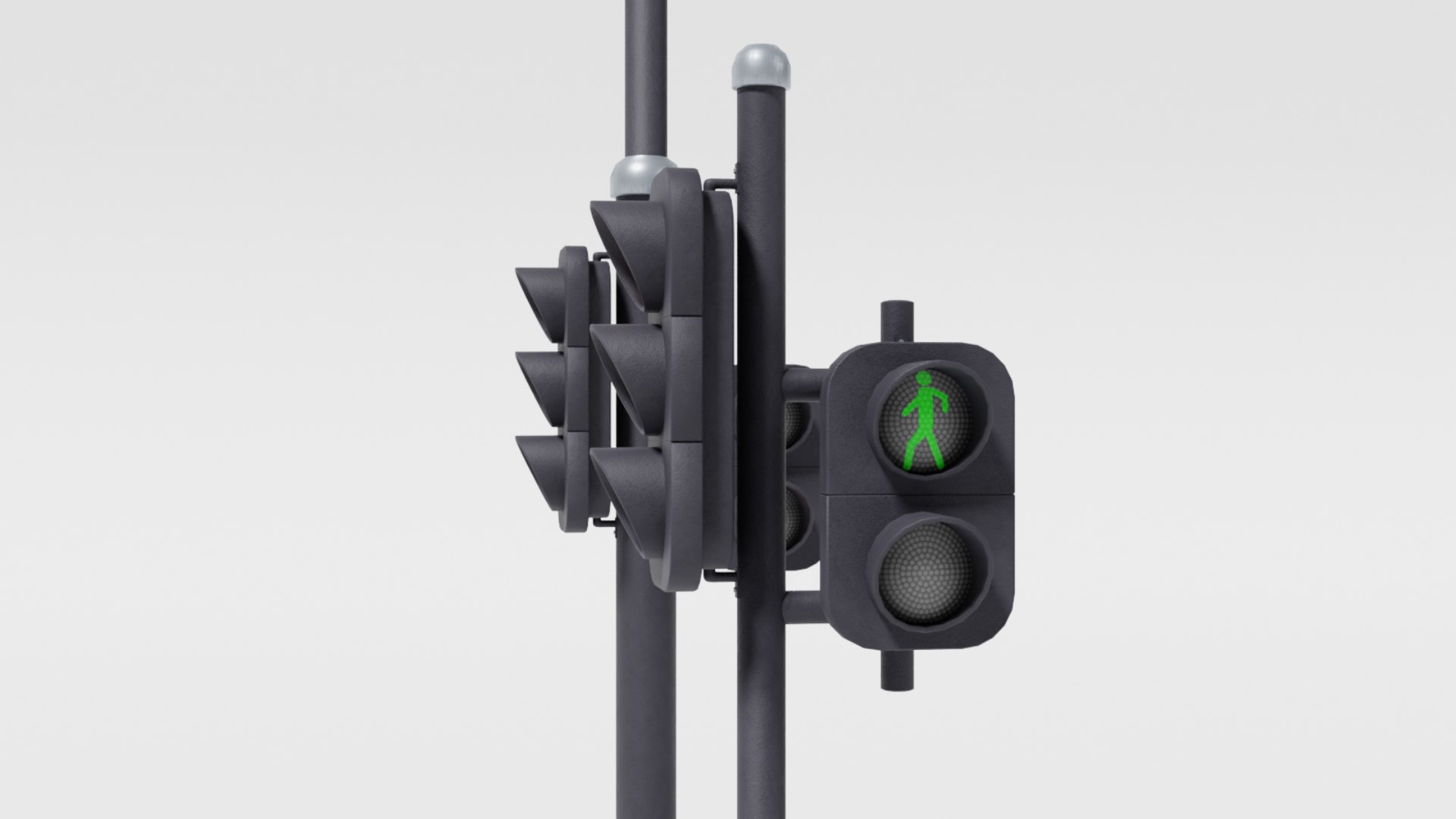 Street Traffic Stop Lights 3D Model - TurboSquid 1777603