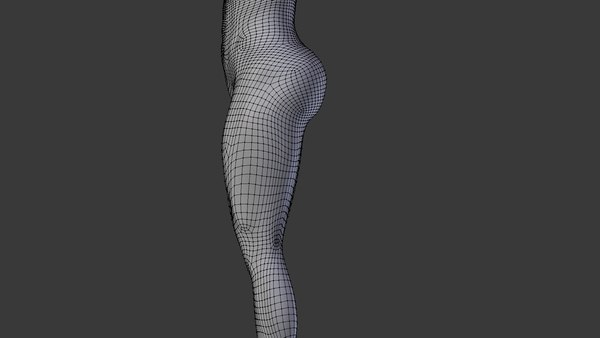 3D female base mesh - TurboSquid 1353630
