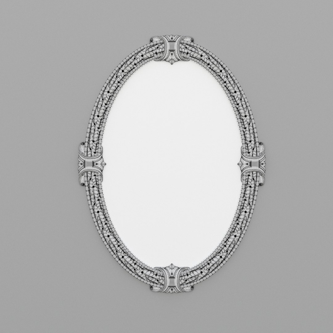 Mirror Frame 3D - TurboSquid 1433477