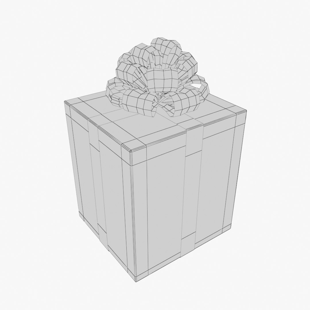 3D Christmas Boxes Model - TurboSquid 1202841