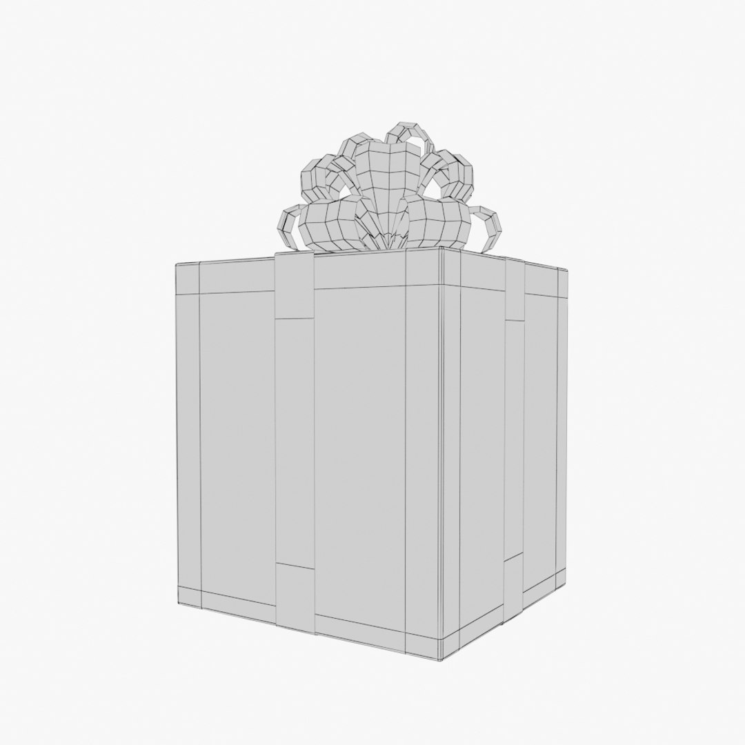 3D Christmas Boxes Model - TurboSquid 1202841