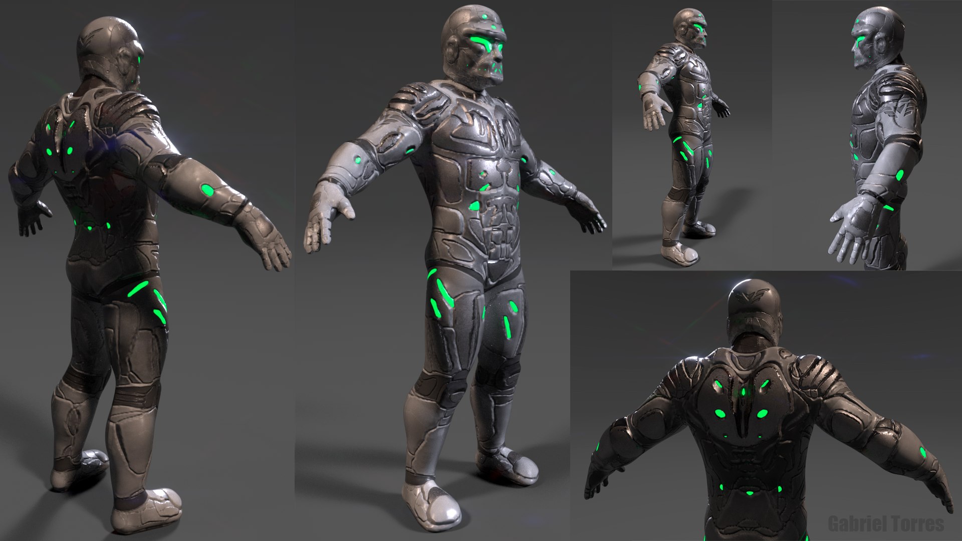 3D Model Space Soldier - TurboSquid 1297282