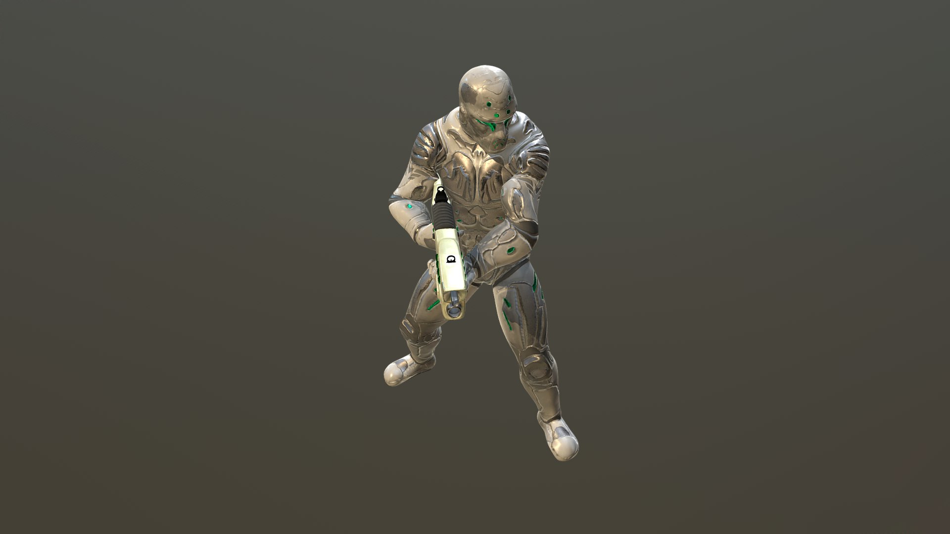 3D Model Space Soldier - TurboSquid 1297282