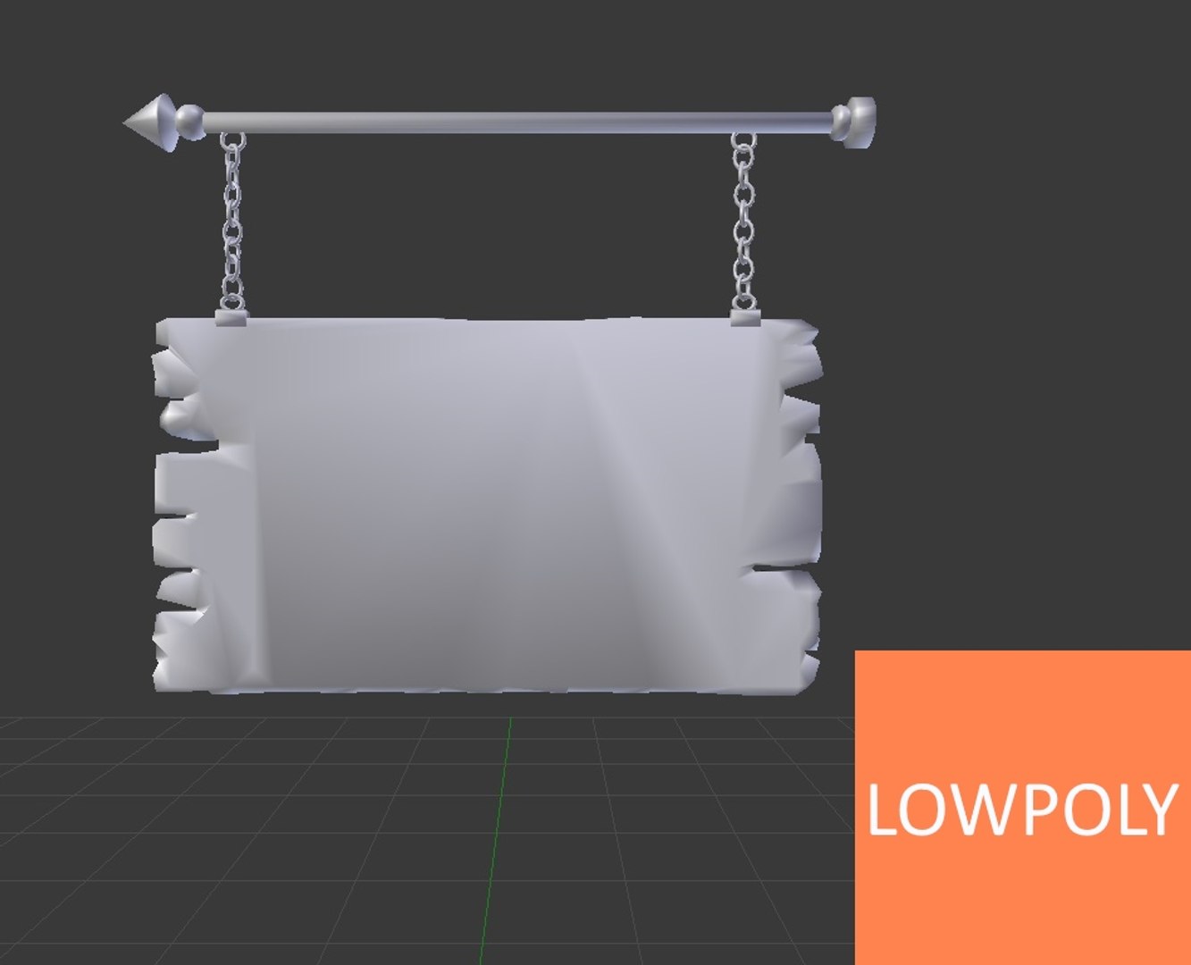 Free 3D Model Low- Highpoly Sign - TurboSquid 1226761
