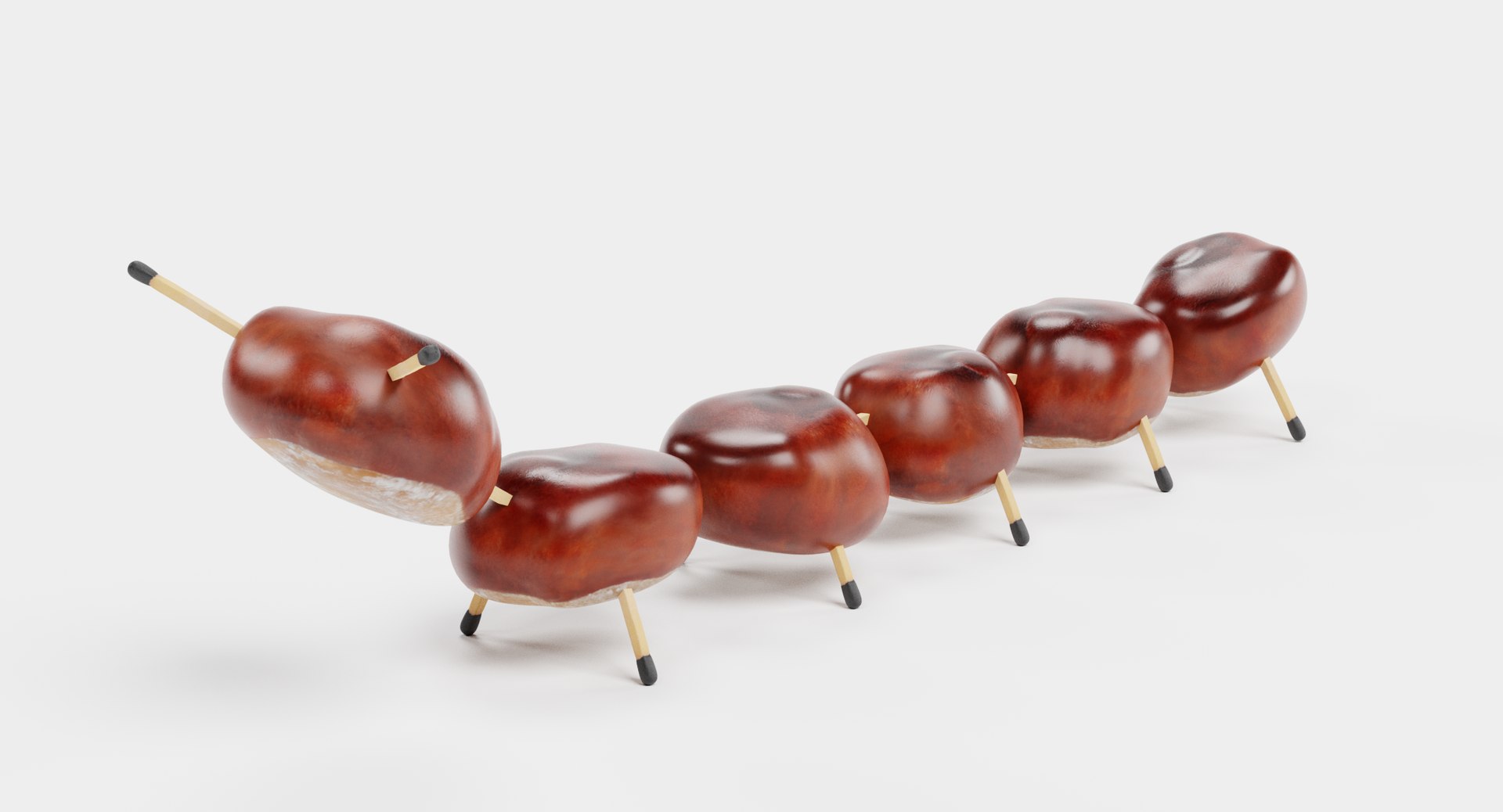 3D Model Chestnut Animal - TurboSquid 1349094