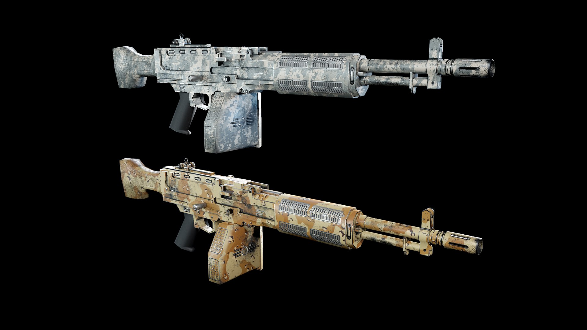 Machinegun 3D Model - TurboSquid 1808510