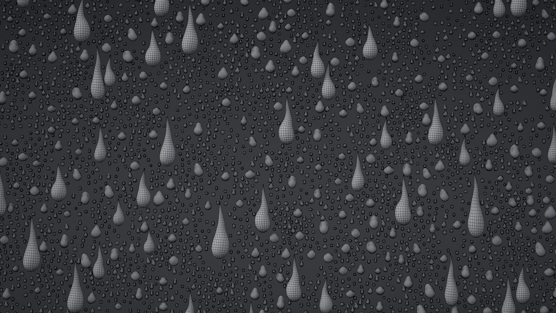 Water Droplets Bundle 3D - TurboSquid 2012606