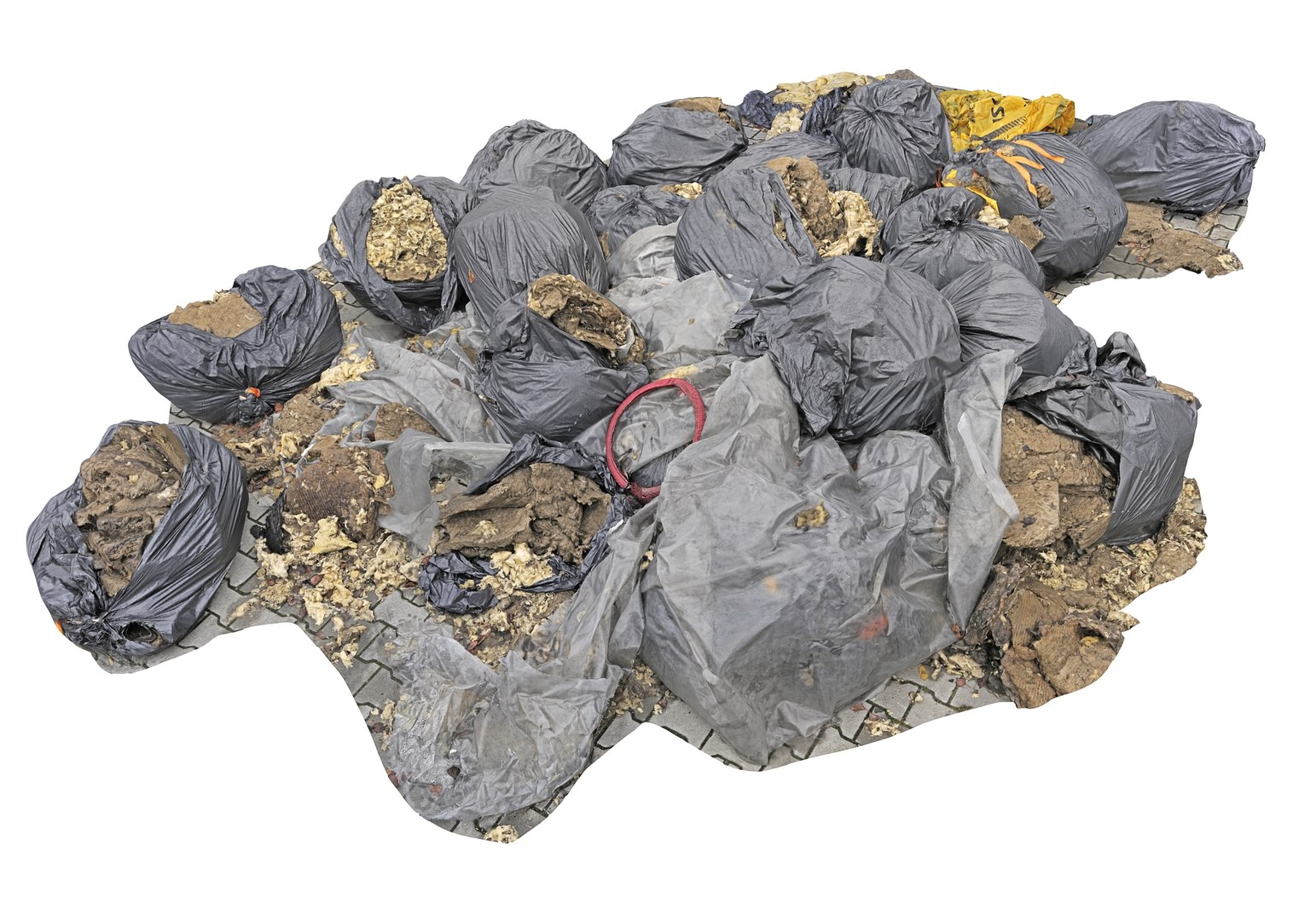 3D Garbage Bags Mega Scan - TurboSquid 1648327