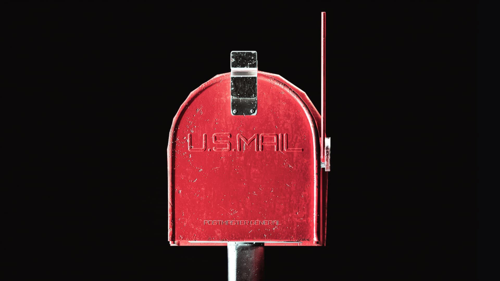 3D American Style Mailbox - Game Ready Model - TurboSquid 2096151