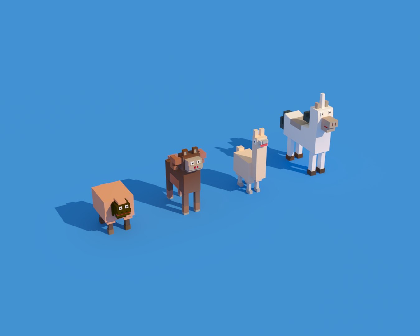3D Model Animals Ready Games - TurboSquid 1301633