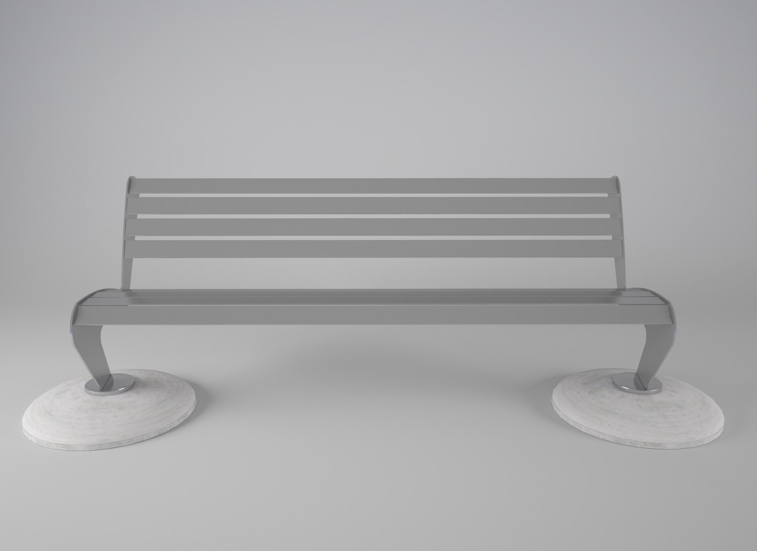 3D contemporary bench furniture seat model - TurboSquid 1544084