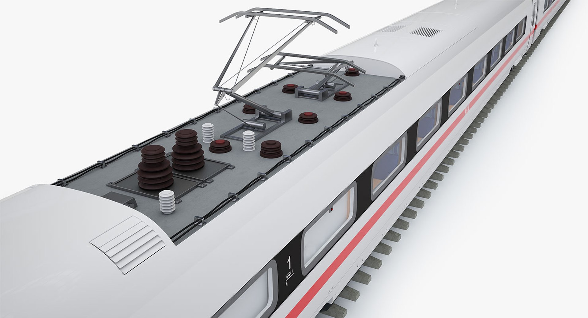 3D ice 4 speed train - TurboSquid 1466749