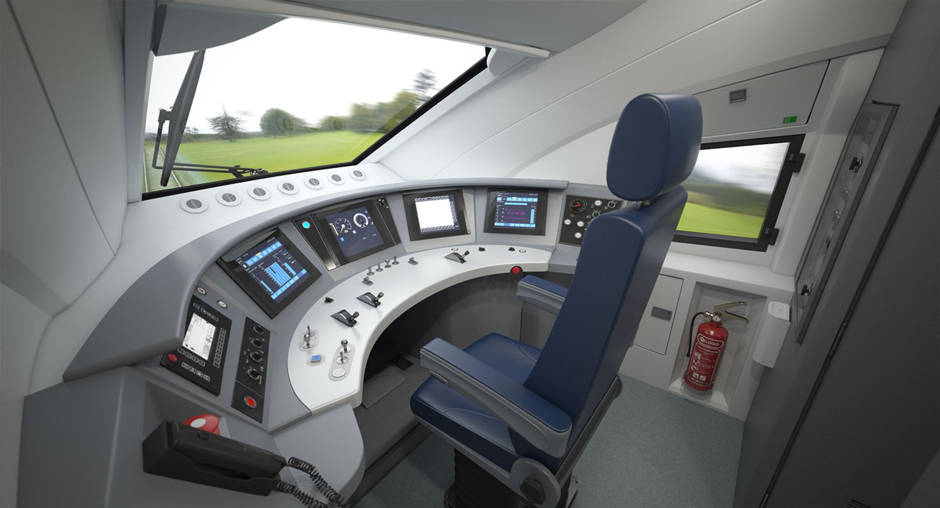 3D ice 4 speed train - TurboSquid 1466749