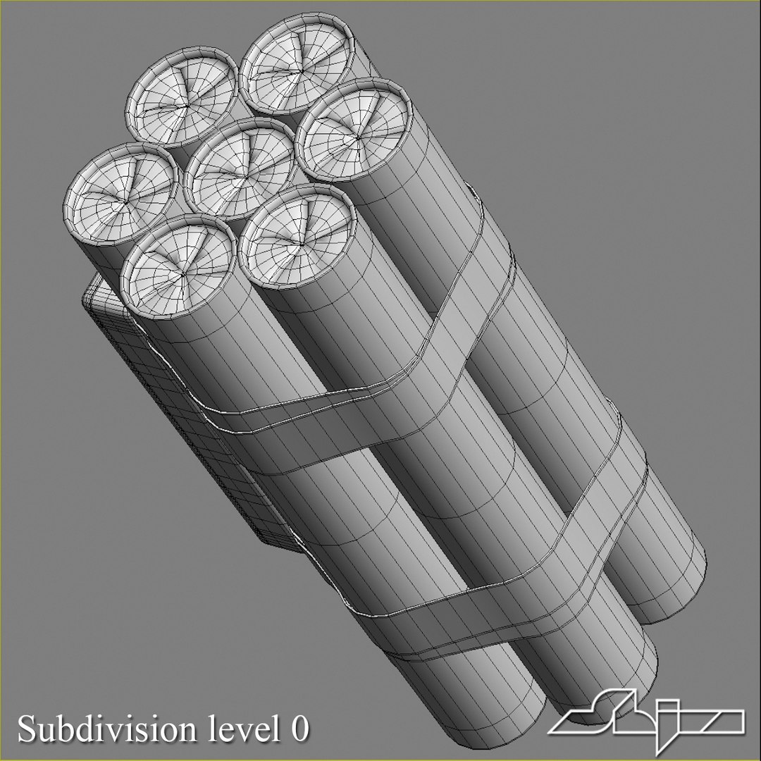 3d Model Time Bomb Digital Timer