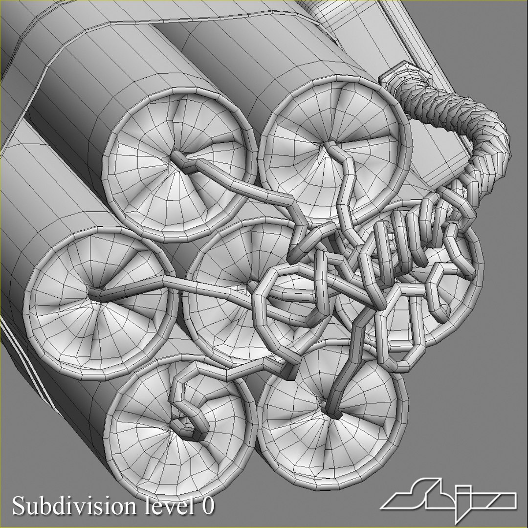 3d Model Time Bomb Digital Timer