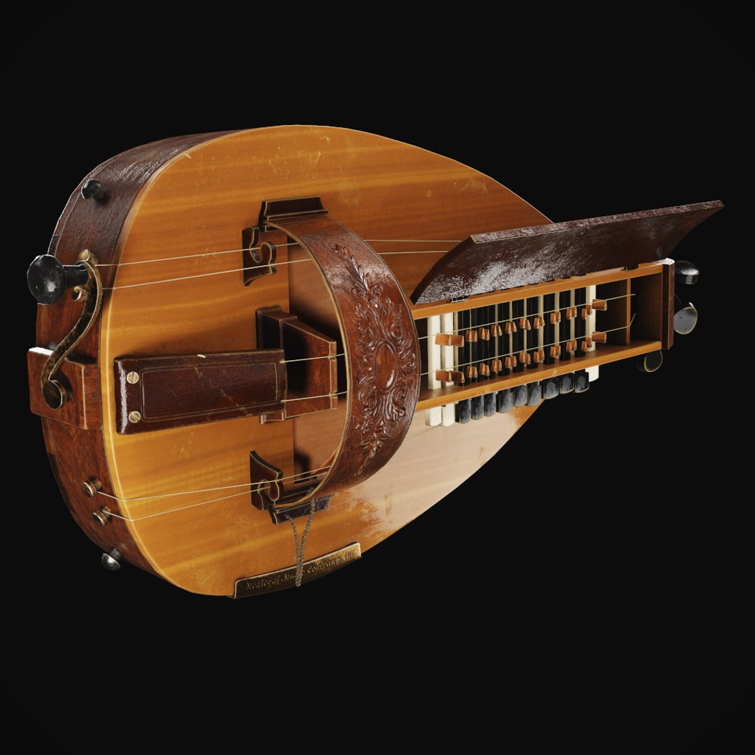 3D Hurdy-gurdy - TurboSquid 2156342