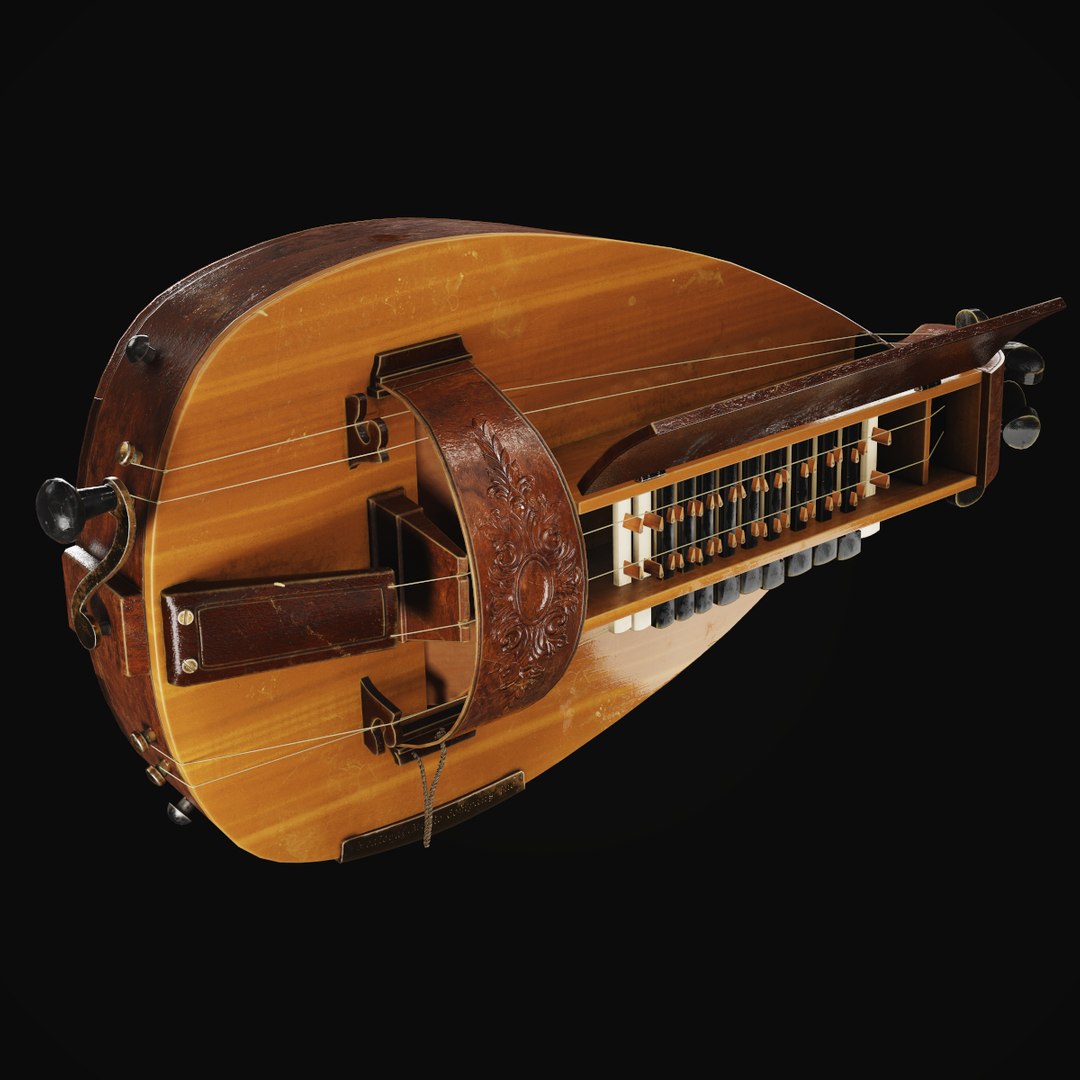 3D Hurdy-gurdy - TurboSquid 2156342