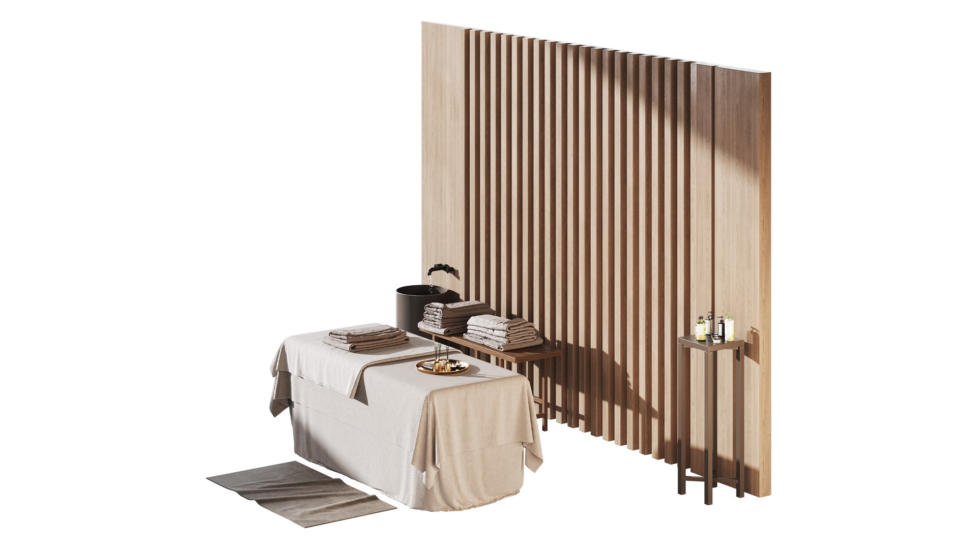 3D Model Modern Spa And Accessories 02 - TurboSquid 2295021