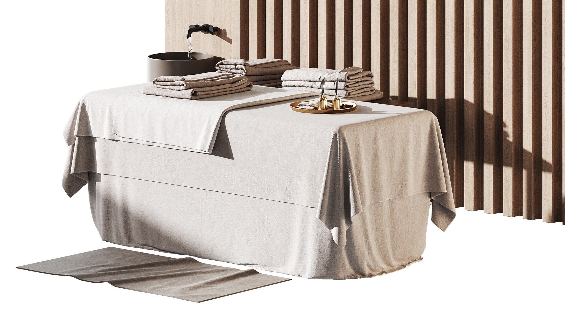 3D Model Modern Spa And Accessories 02 - TurboSquid 2295021