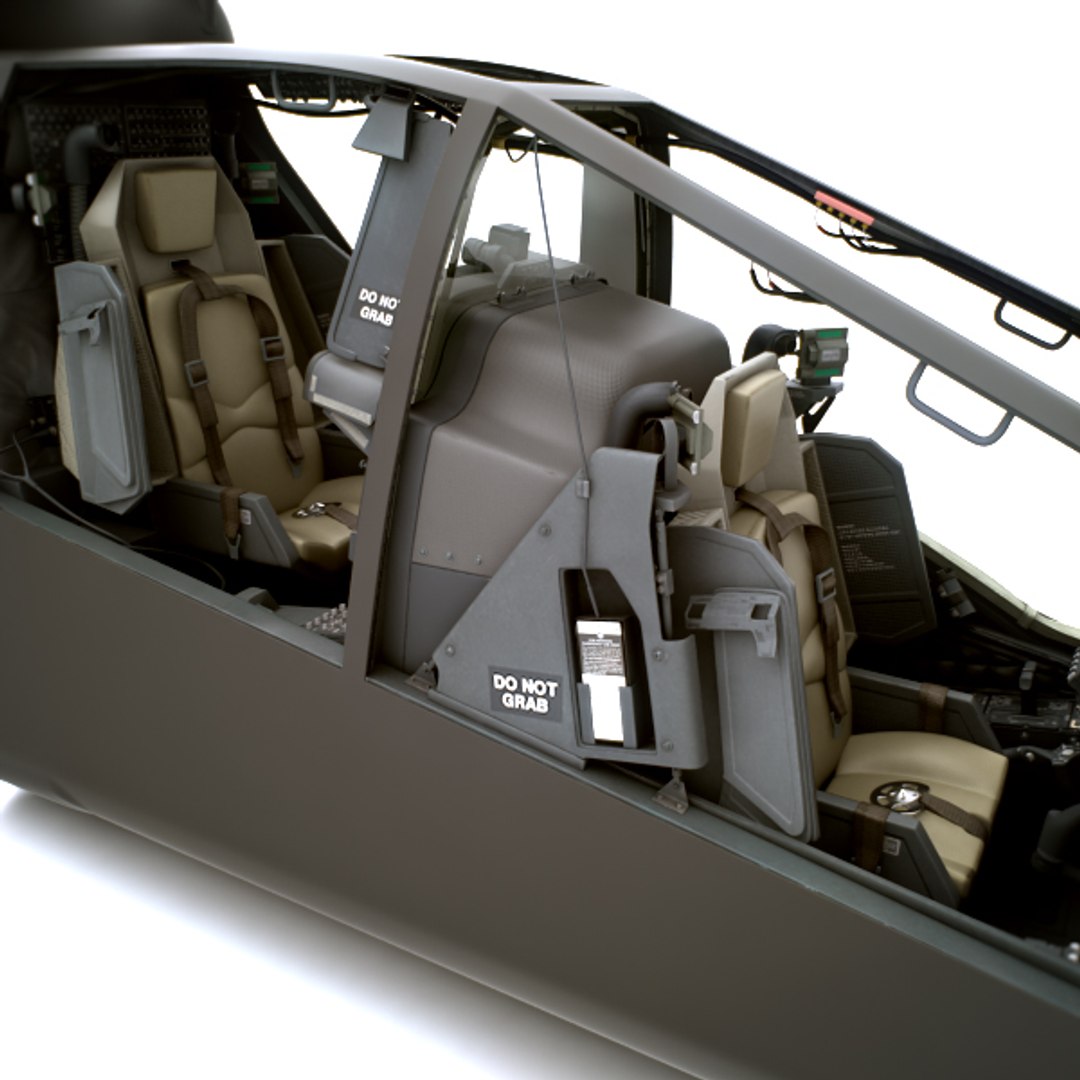 3d Boeing Ah-64d Apache Longbow Model