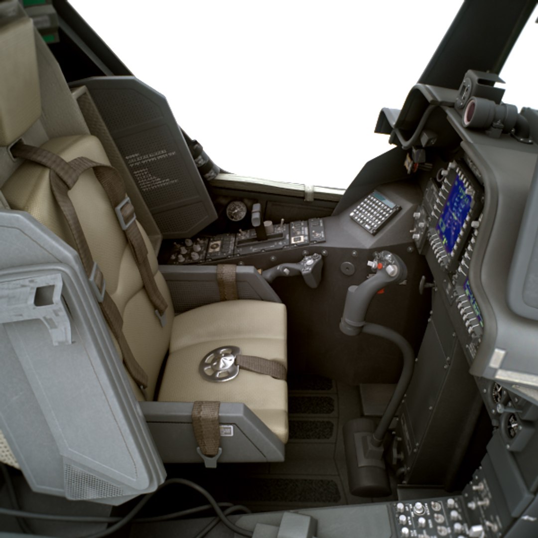 3d boeing ah-64d apache longbow model