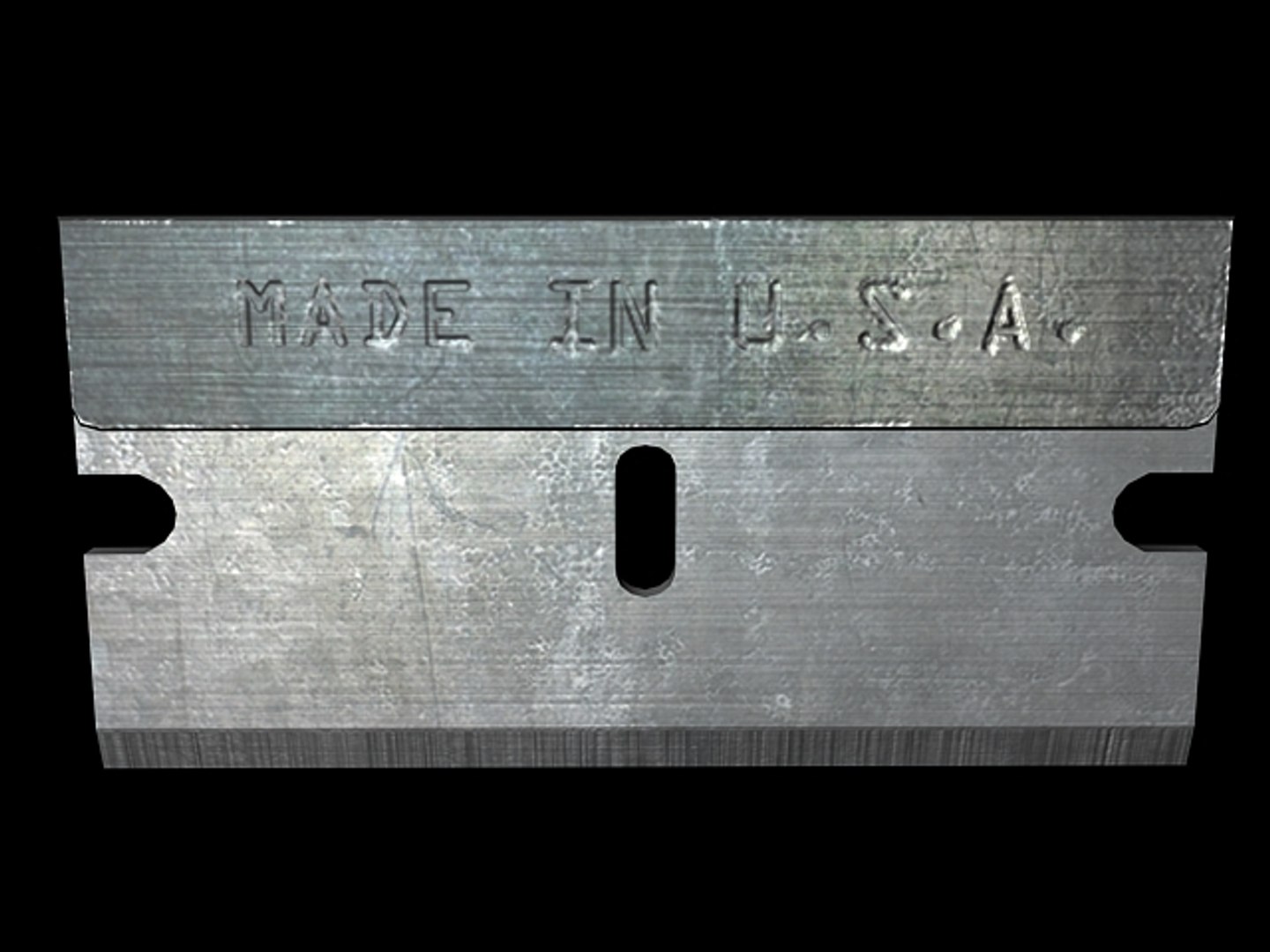 Razor Blade 3d Model