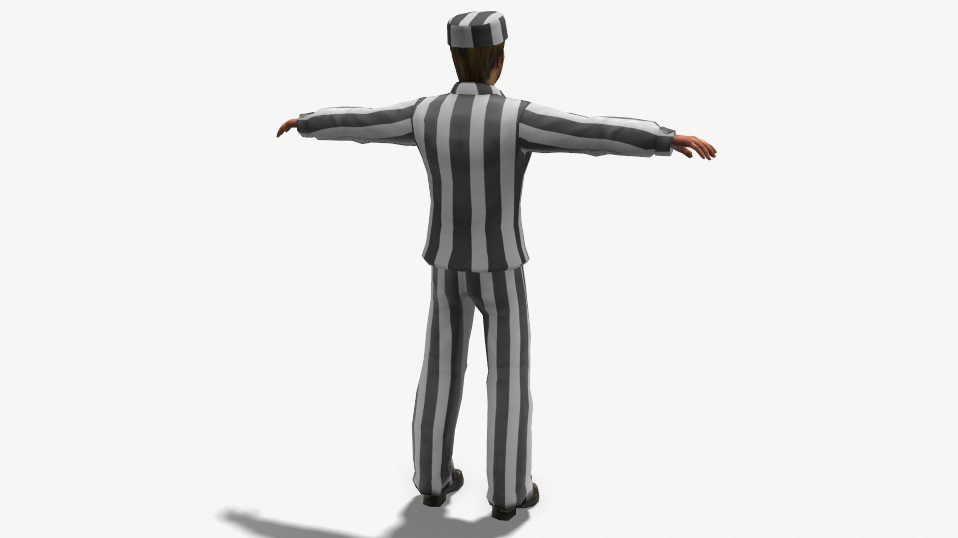 3D Concentration Camp Prisoner - TurboSquid 1979033