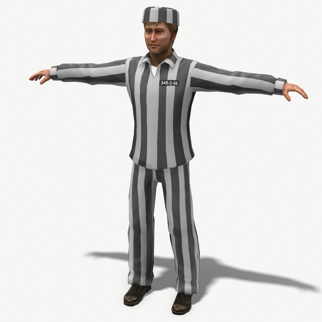 3D Concentration Camp Prisoner - TurboSquid 1979033