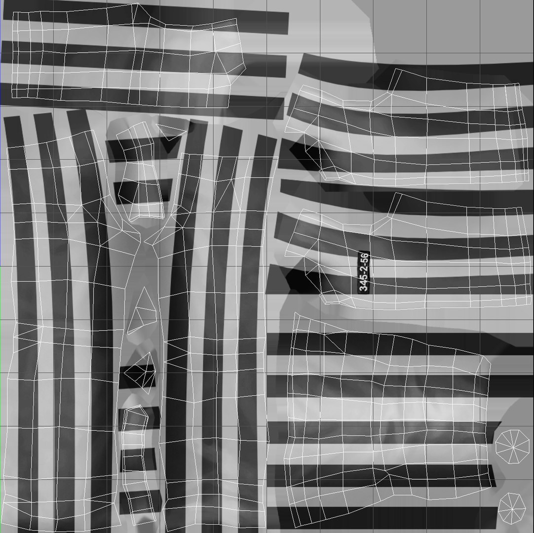 3D Concentration Camp Prisoner - TurboSquid 1979033