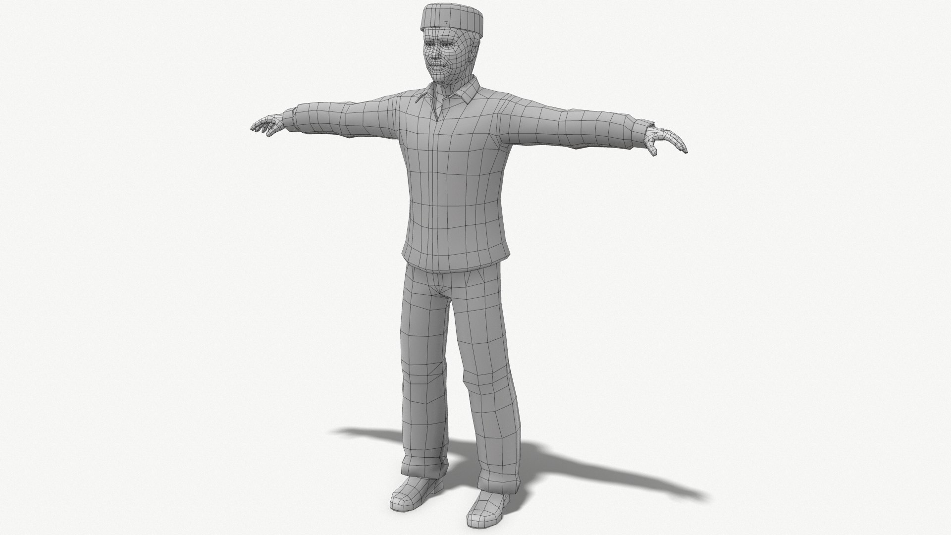 3D Concentration Camp Prisoner - TurboSquid 1979033