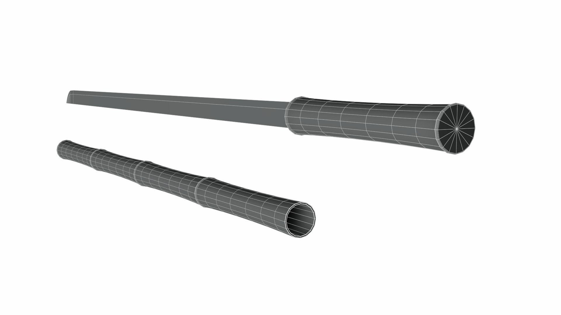 3D Bamboo Katana Model - TurboSquid 1963761