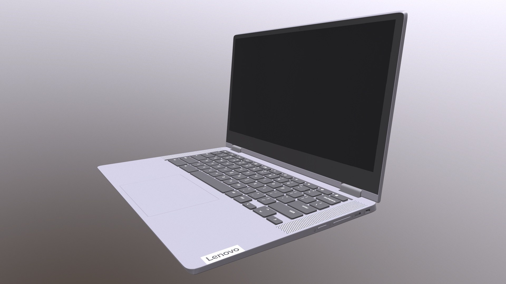 3D Lenovo Laptop model - TurboSquid 1963476