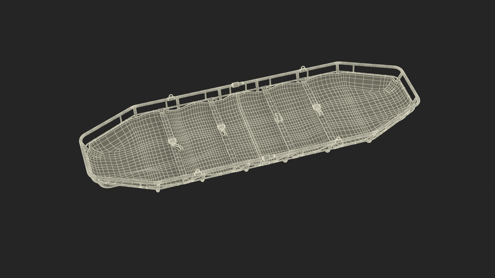 3D Model Helicopter Rescue Litter - TurboSquid 2367705