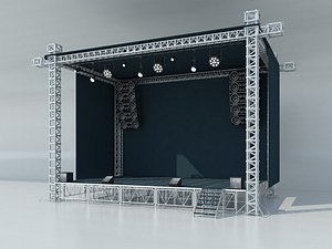 Outdoor Stage Blender Models for Download | TurboSquid