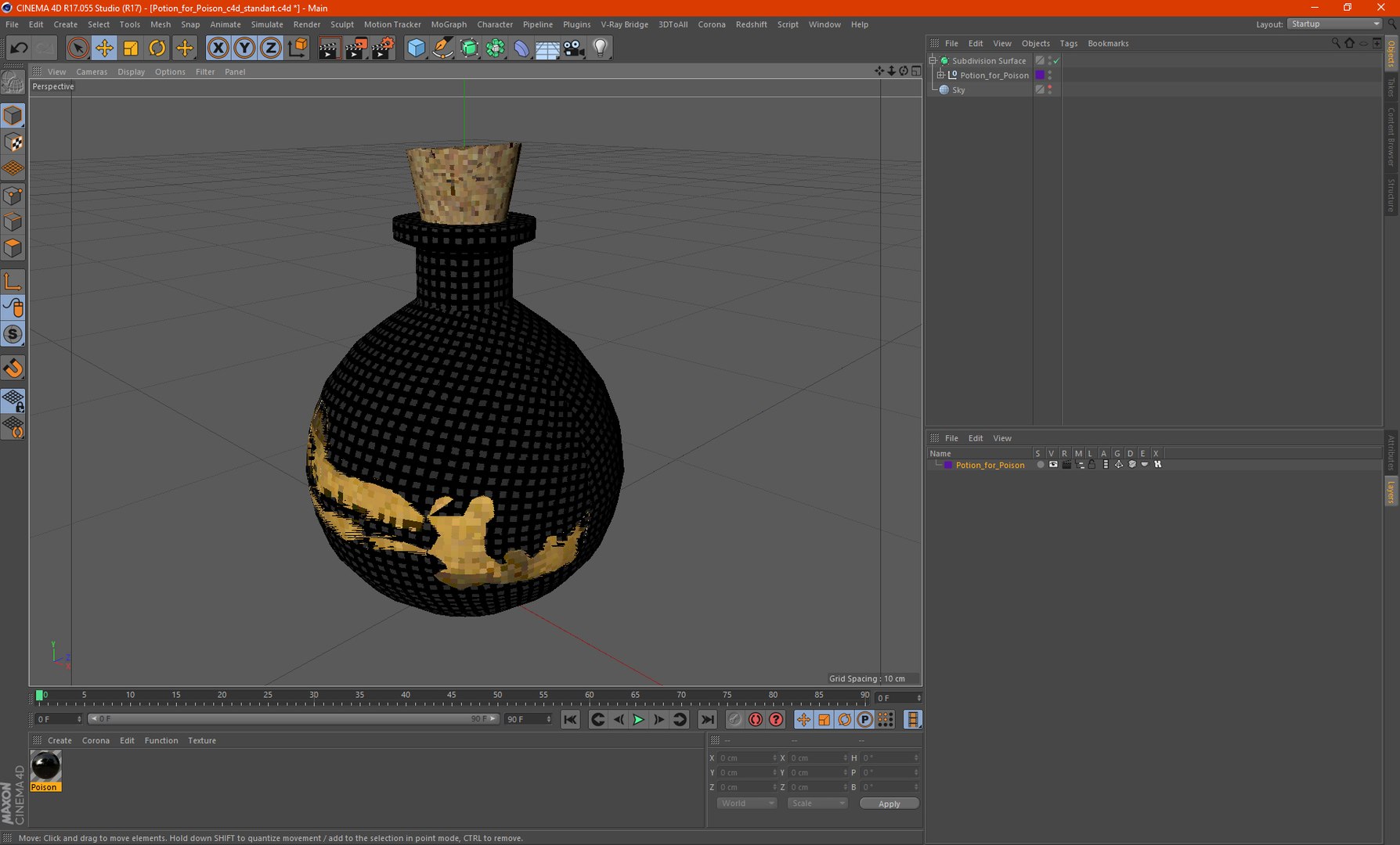 Potion For Poison 3D Model - TurboSquid 2016590