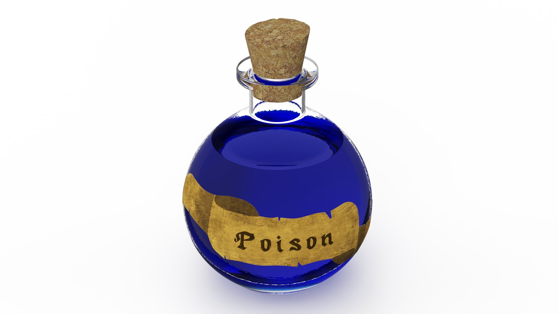 Potion For Poison 3D Model - TurboSquid 2016590