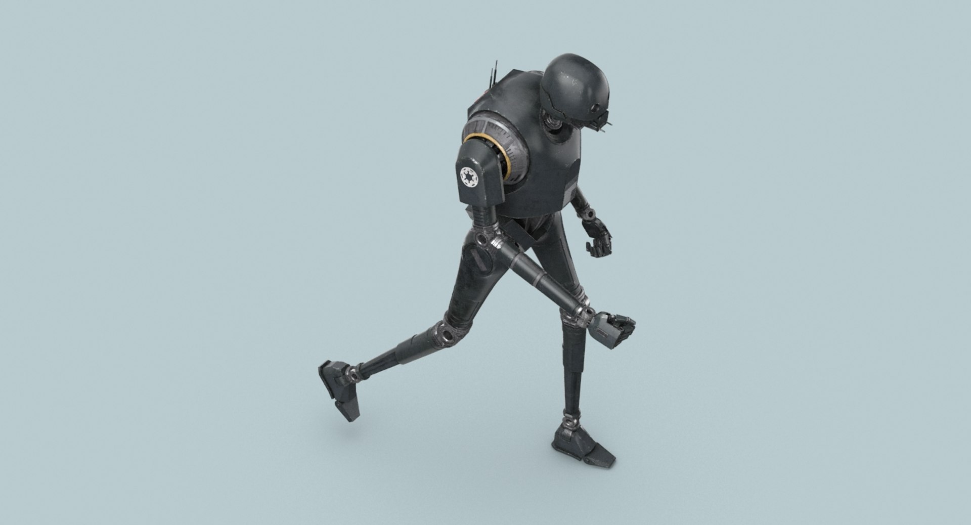 3D Rigged K-2so - Running - TurboSquid 1278122